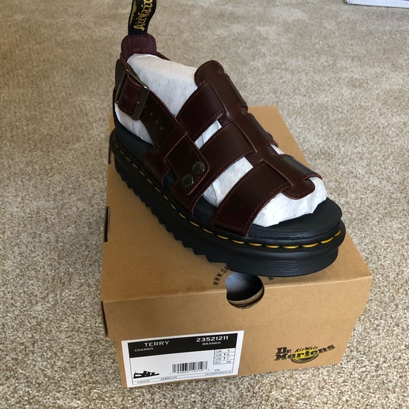 Dr. Martens | Shoes | Dr Martens Terry Sandals Charro Brando Nib | Poshmark